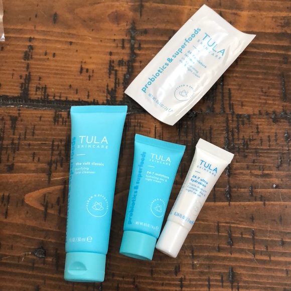 Tula | Skincare | New Tula Sample Bundle Cleansercreamserum | Poshmark